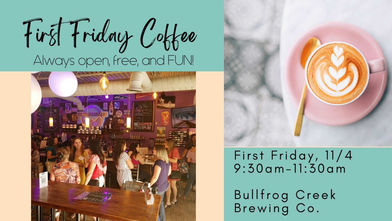 First Friday Coffee